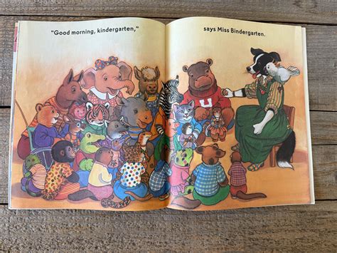 Miss Bindergarten Gets Ready For Kindergarten Book And Cassette 1998
