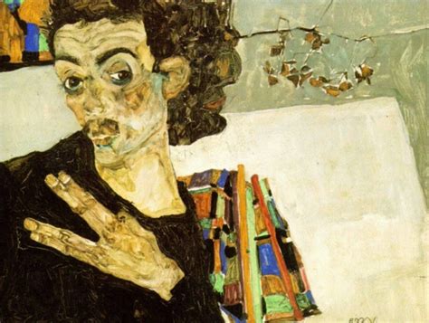 Egon Schiele 1890 1918 Austrian Painter Painting Egon Schiele Self