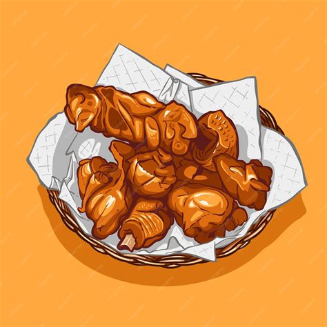 Premium Vector Digital Vector Illustration Of Frango A Passarinho Brazilian Food