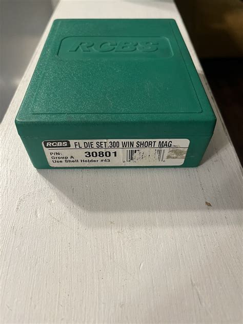 Rcbs 30801 Fl Die Set 300 Wsm Reloading Dies Winchester 300 Win Short