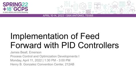 implementation of feed forward with pid controllers aiche
