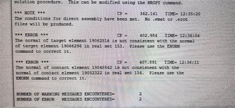 Remote Displacement R Ansys