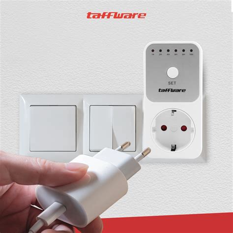 Jual Taffware Stop Kontak Programmable Timer Switch 6 Program 230V 16A W03 Shopee Indonesia