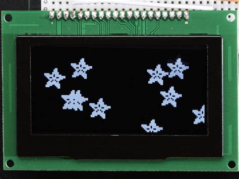 Assembly 2 7 Monochrome 128x64 Oled Display Module Adafruit