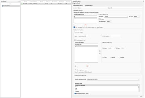 Custom Function Code Replacement Matlab And Simulink