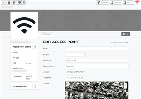 How To Edit An Access Points Details