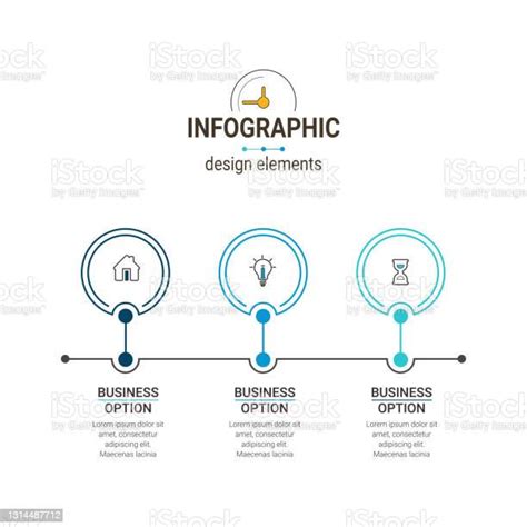 벡터 일러스트인 인포그래픽 디자인 템플릿입니다 프로세스 프리젠 테이션 레이아웃 배너 정보 그래프에 사용할 수 있습니다 개념에