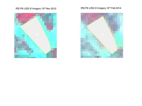Ppt Satellite Imagery Comparison Irs P6 Liss Iii 12th Feb 2014 Vs 13th Nov 2012 Powerpoint