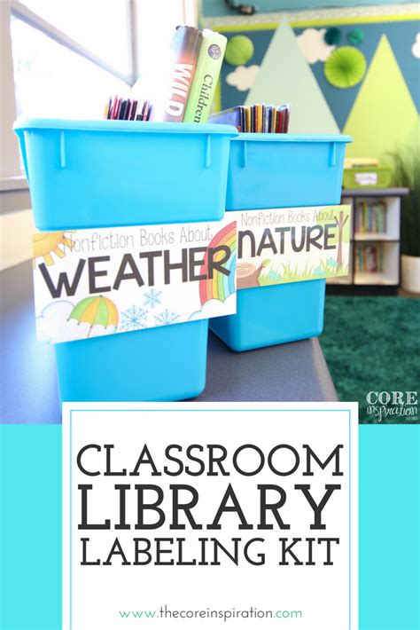 Editable Classroom Library Labels Matching Book And Bin Labels Genres And Levels Classroom