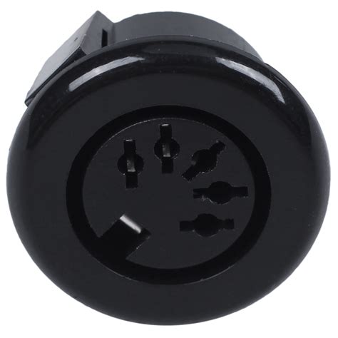 Female 5 Pin Din Plug Panel Mounted Keyboard Cable Connector Adapter N3 190268262743 Ebay