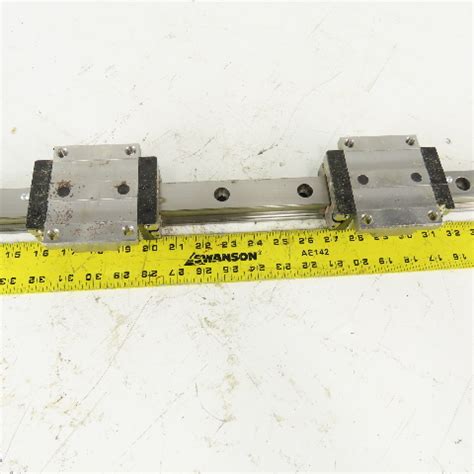 Rexroth R Mm Profile Linear Guide Rail Bearing Blocks OAL Bullseye