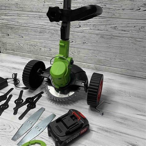 Газонокосарка з двома акумуляторами 48v та колесами 2 300 грн Електроінструмент Одеса на Olx