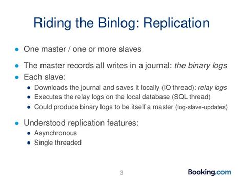 riding the binlog an in deep dissection of the replication stream