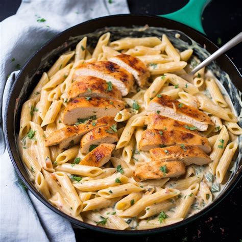 Garlic Chicken Pasta