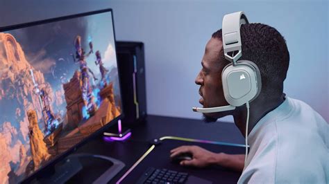 Hs80 Rgb Usb Wired Gaming Headset — White Cn