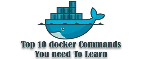 Top 10 Docker Commands You Need To Learn Dev Community