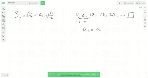 solved find the sum of the first 14 terms of each arithmetic sequence