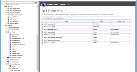 How To Detect What Net Framework Versions And Service Packs Are Installed