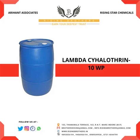 Powder Lambda Cyhalothrin 10 Wp 210 Kg At ₹ 100 Litre In Indore Id 23541943648