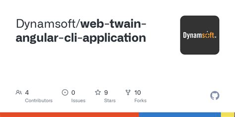 Github Dynamsoftweb Twain Angular Cli Application