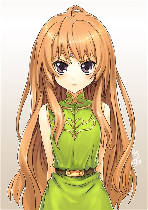 Aisaka Taiga And Deedlit Toradora And More Drawn By Cat Shi Danbooru