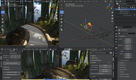 Blender Camera Track Object To