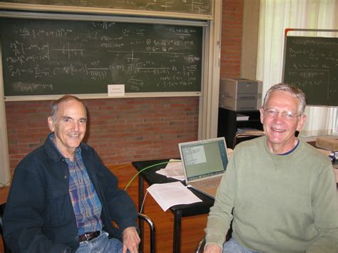 harold widom with his long time collaborator craig tracy at