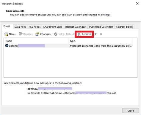 How To Change The OST File Location In Outlook 2016