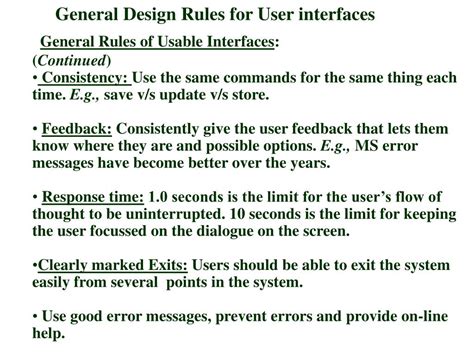 Ppt Designing User Interfaces For A Database System Lecture 1 Of 1 Mis 3053 Database Design