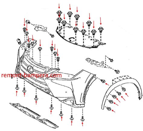 Lexus Nx 200 2015 2021 How To Remove Bumpers