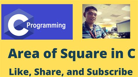 Area Of The Square In C Free Computer Programming Source Codes To All