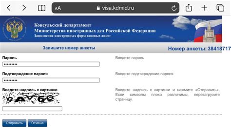 Анкета на визу в Россию Russian Agency