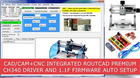 Buy CAD CAM CNC Mill Premium Software For GRBL CNC Arduino CNC Shield A Driver