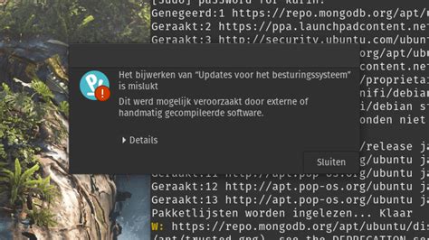Update Not Possible Rpopos