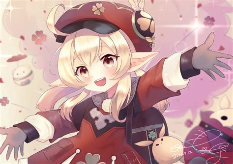 Klee Dodoco And Jumpy Dumpty Genshin Impact Drawn By Ekakibito Danbooru