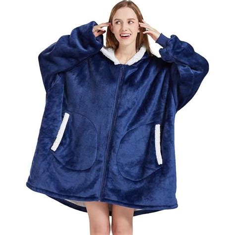 Amoune Sweat à Capuche Pour Femme Avec Couverture Doux Et Chaud Avec