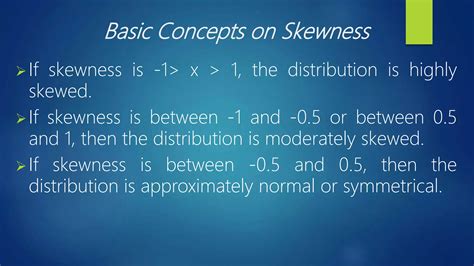 Skewness Of Random Variable Pptx