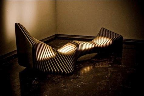 Parametric Bench Grasshopper Slices Bench Parametric Decor