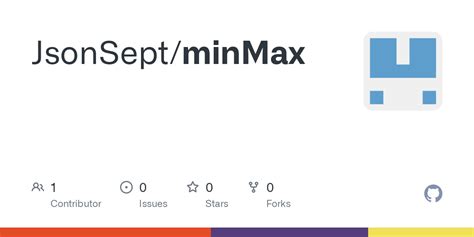 github jsonsept minmax