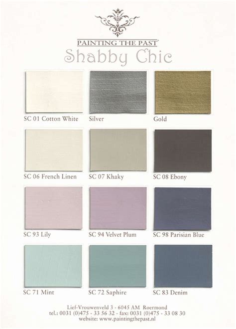 16 Amazing Shabby Chic Color Scheme Gallery