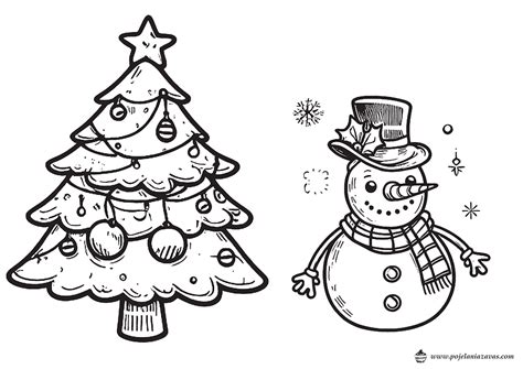 Рисунки за Принтиране и Оцветяване КОЛЕДНИ