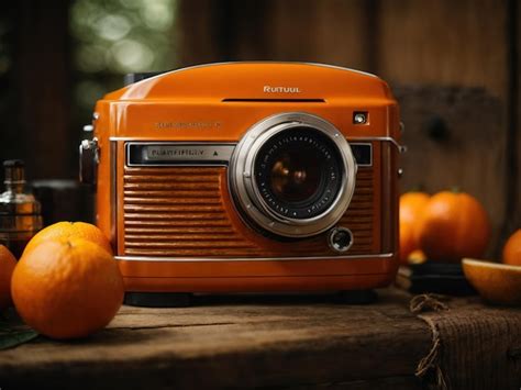 Premium AI Image | Rustic orange
