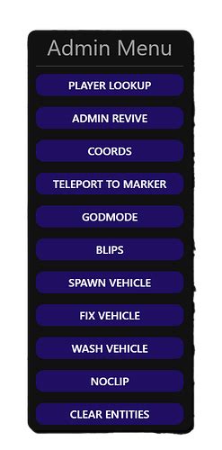 Sx Adminmenu Qbcore Esx Paid Fivem Releases Cfxre Community