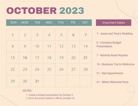 October 2022 Calendar Template With Moon Phases In Word Illustrator