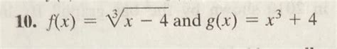 solved practice exercises in exercises 1 10 find f g x
