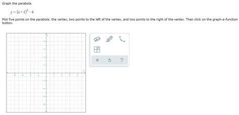 Solved Graph The Parabola Yx12 4 Plot Five Points On