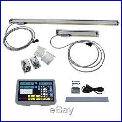 Axis DRO Kit Digital Readout Precision Linear Glass Scale For Milling CNC Axis Digital Readout