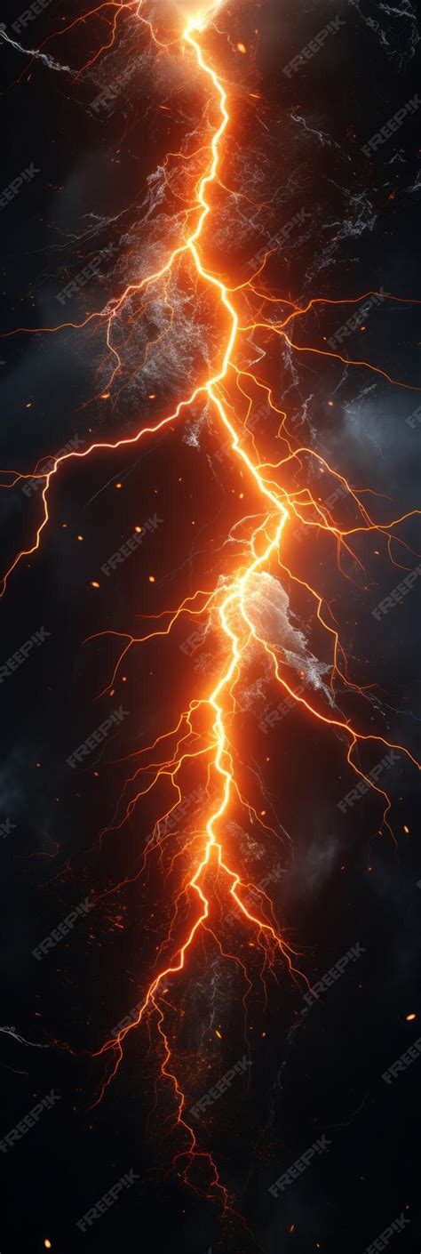 Premium Ai Image Lightning Element Visual Photo Album Full Of Powerful And Dangerous Moments