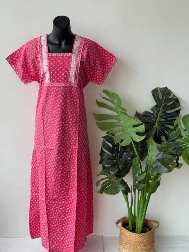 L Size Printed Cotton Nighty At ₹ 120000 Bengaluru Id 2855332755230