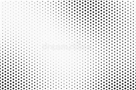 Grunge Halftone Dot Pattern Vector Background In Black And White Colors